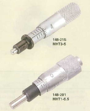 ミツトヨ マイクロメーターヘッド MHT6.5 超小形タイプ MHT1-6.5 MHT2-6.5 MHT3-6.5 MHT4-6.5 MHT5-6.5 MHT6-6.5
